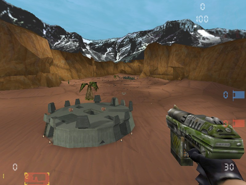 Unreal Archive / Unreal Tournament (UT99) / Maps / Capture The Flag / BloodGulch From HaloCE